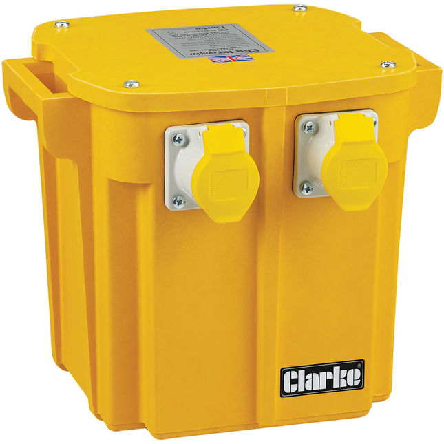 Clarke CTR5000/3 Heavy-Duty Transformer - Clarke International - Clarke ...